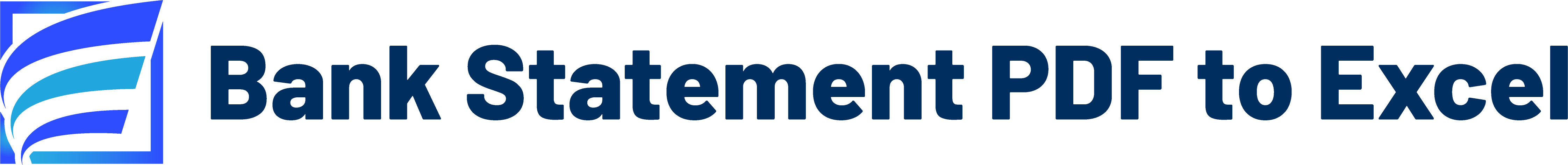 Bank Statement PDF to Excel